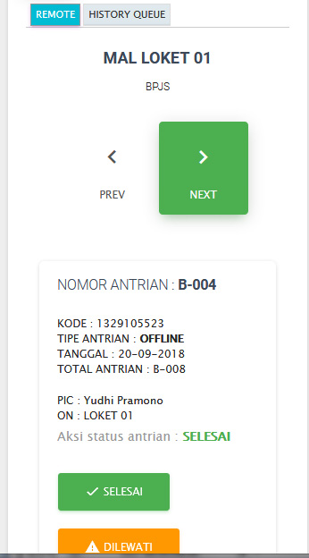 Jual Aplikasi Software Antrian Online Rumah Sakit / Klinik / Pelayanan Publik